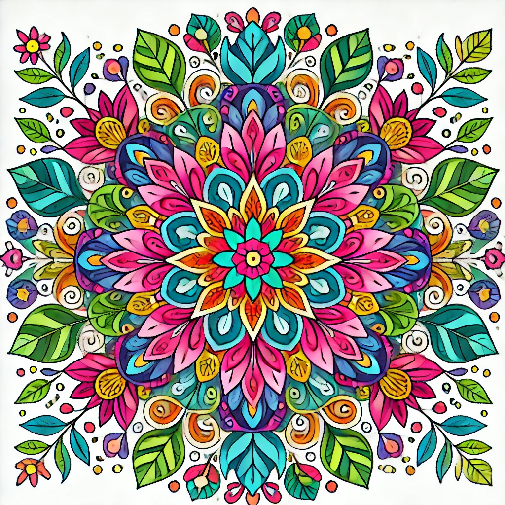 Mandalas infantiles para pintar - Tus cuentos